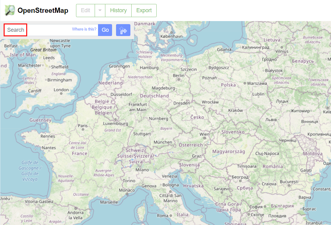 How to find the object I need on OpenStreetMap