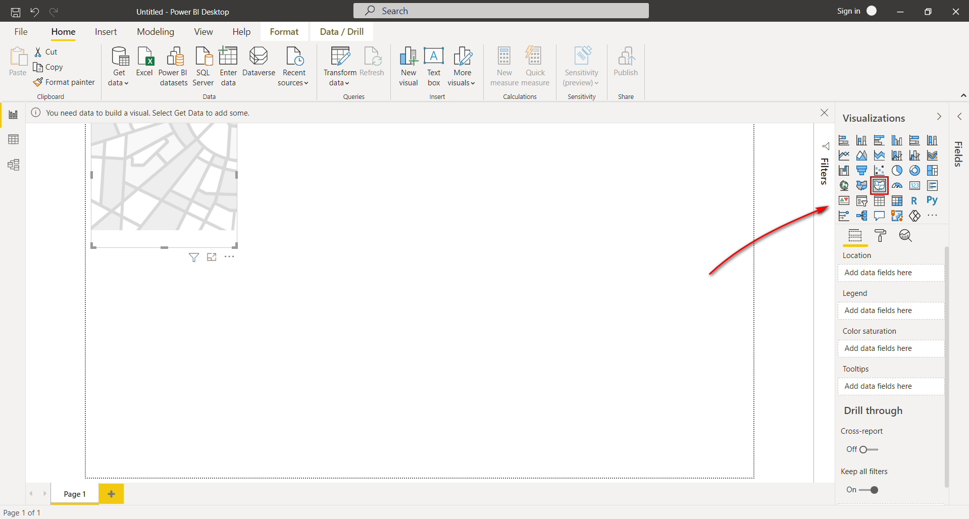 How to load vector layer into Microsoft Power BI